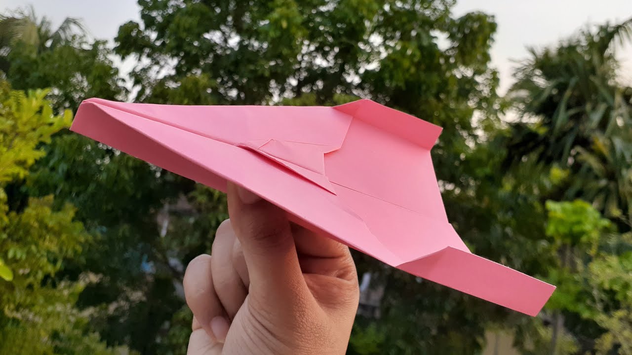 Paper Airplanes That Fly Far | Paper Airplane That Flies Far Easy ...