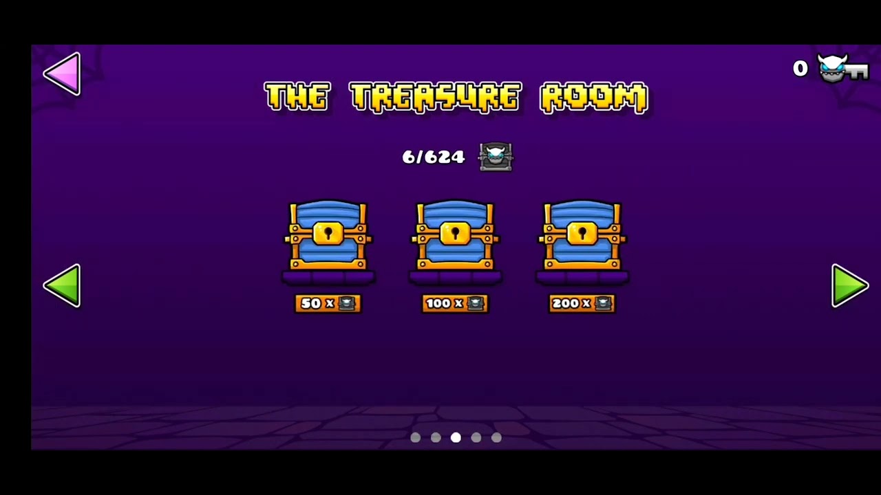 Geometry Dash Lite| All Secrets!| The Treasure Room...and more! - YouTube
