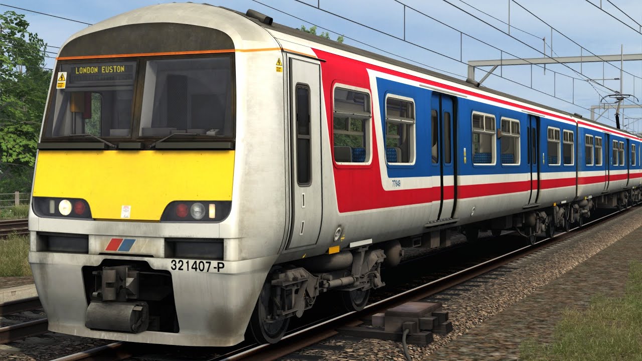 Train Sim Classic: Route Learning AP Class 321 Tring to London Euston ...