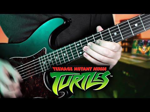 TEENAGE MUTANT NINJA TURTLES 2003 THEME (GUITAR COVER)