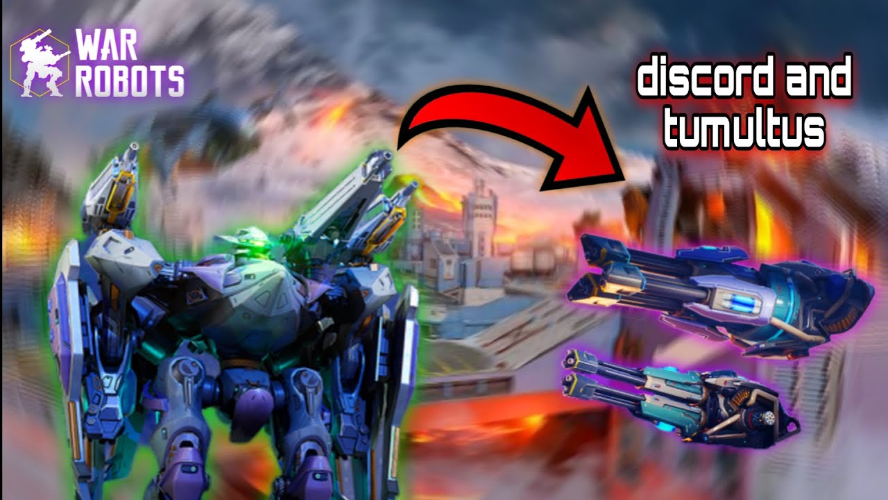 Aether with discord and tumultus - War Robots (test server) - YouTube