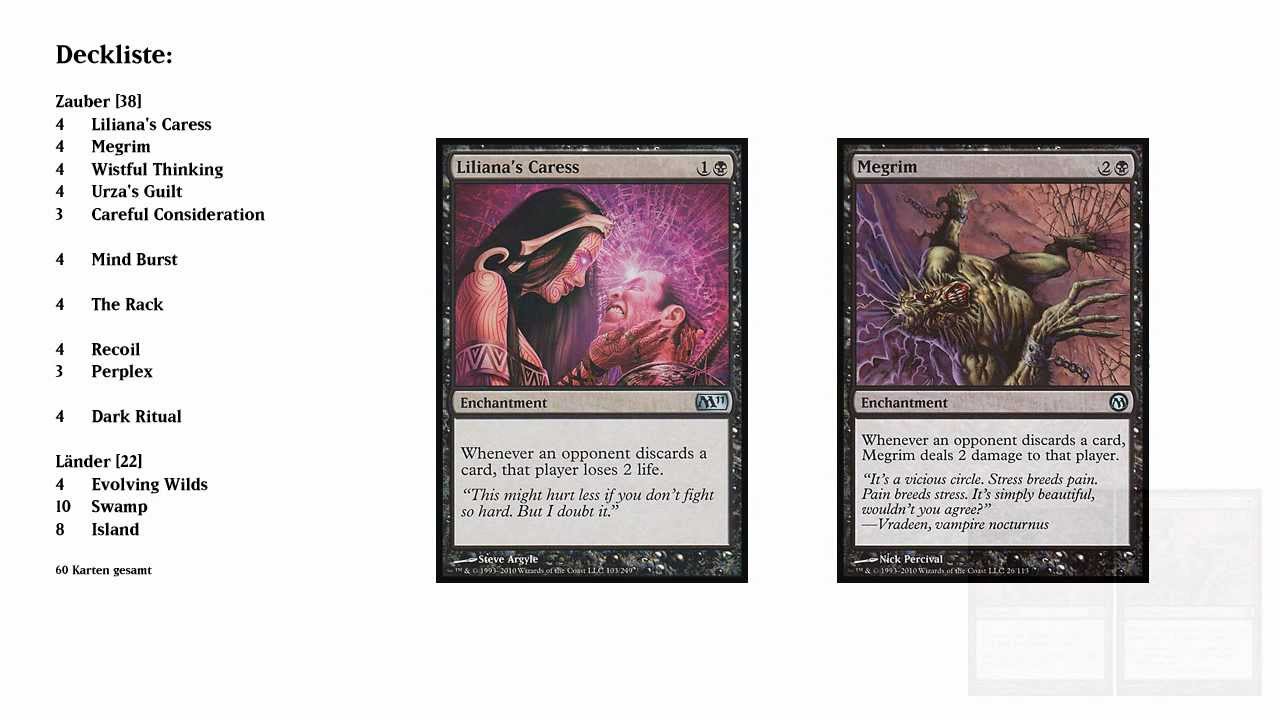 Magic the Gathering - Building on a Budget - U/B Discard - YouTube