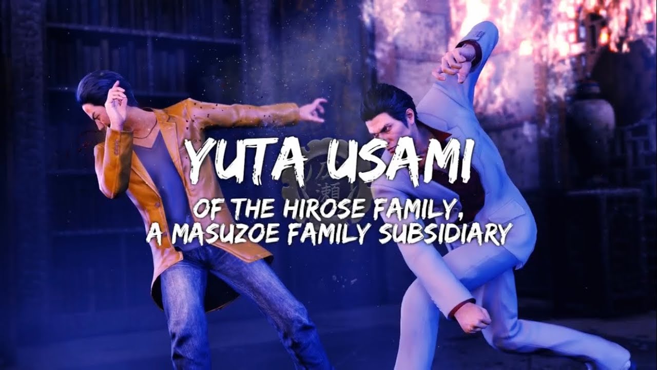 Yakuza 6: The Song of Life - Yuta Usami Dynamic Intro - YouTube