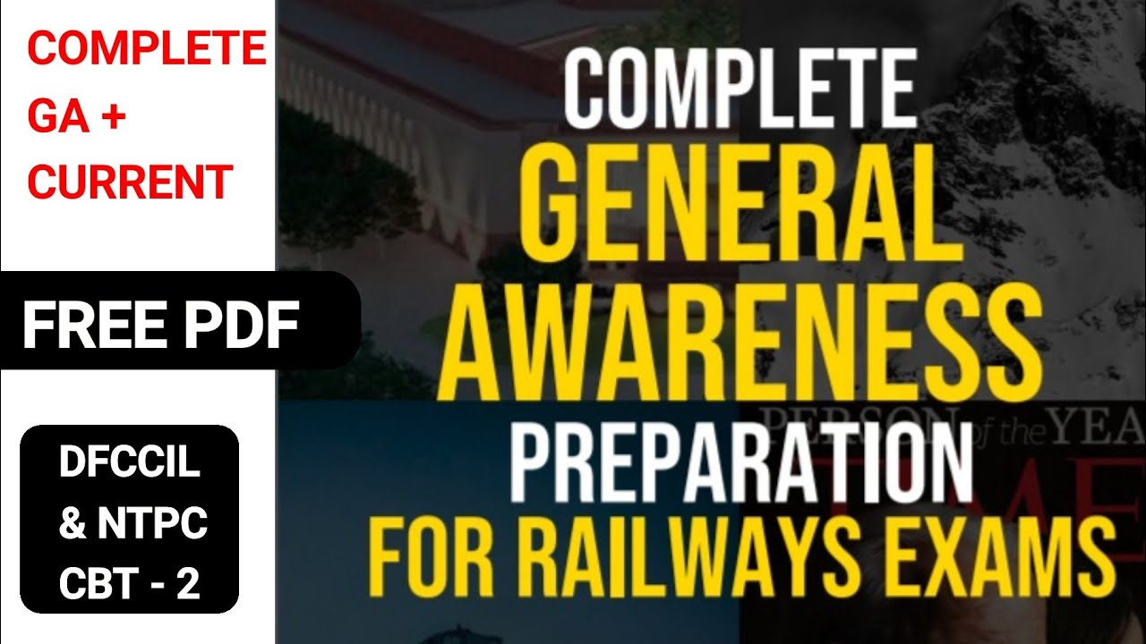 COMPLETE GENERAL AWARENESS FREE PDF WITH 6 MONTH CURRENT AFFAIR ...