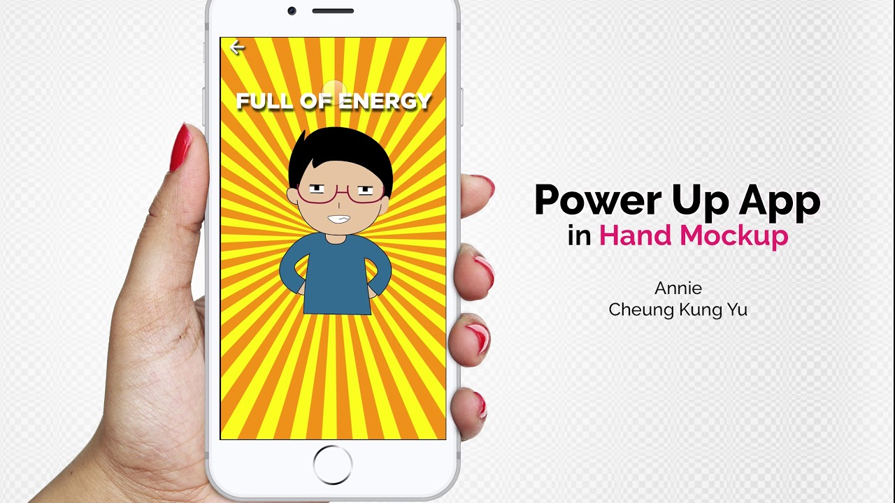 Power Up App Mockup Annie - YouTube