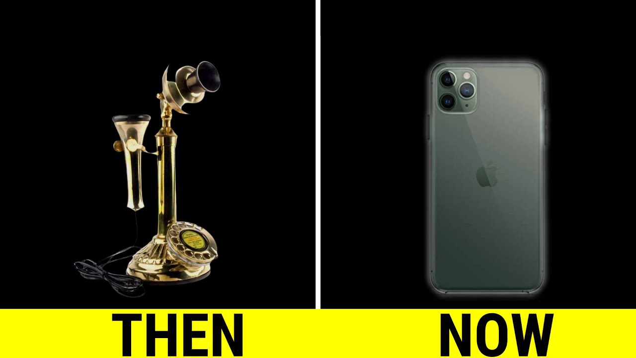 10 Gadgets Then and Now ''evolution'' - YouTube