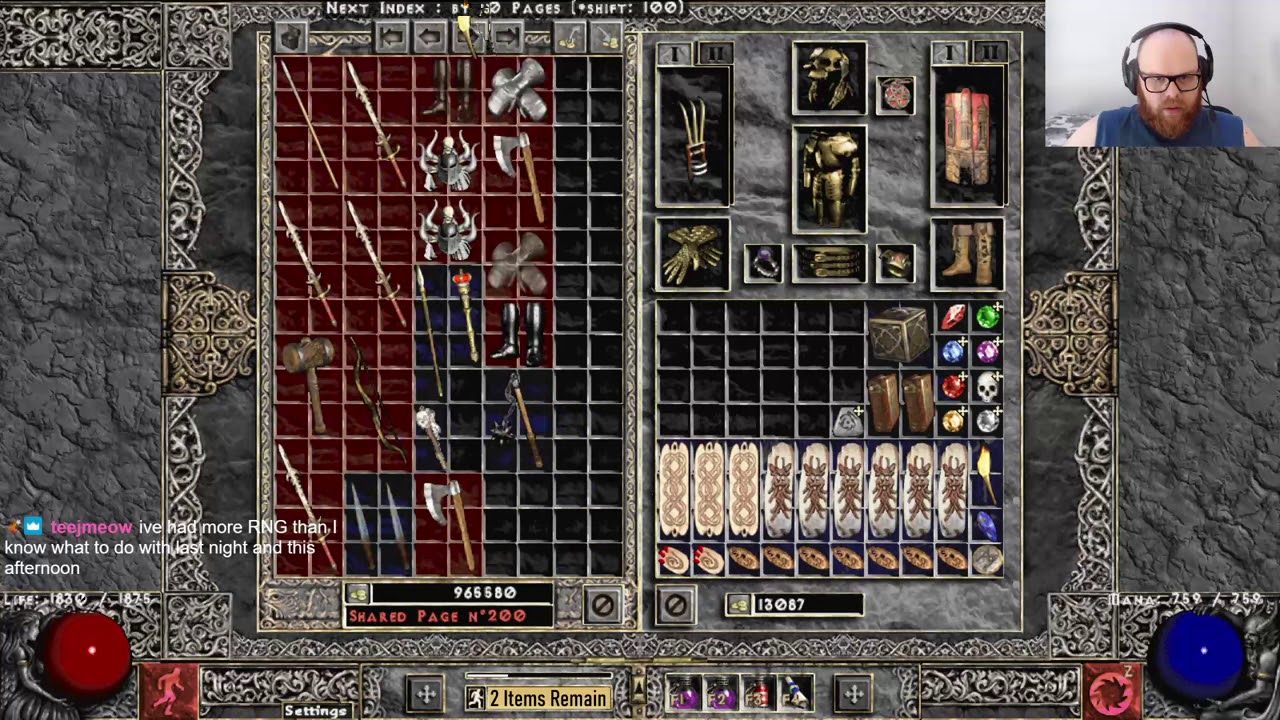 Project Diablo 2 (PD2) - 100 Crafted Amulets with a Godly Slam - Solo ...