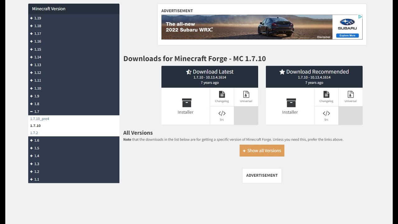 How to download forge loader and download mods/1.7.10 (2020 Working ...