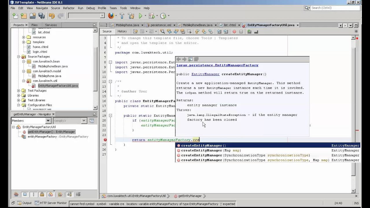 Tutorial Mudah Belajar JSF (JavaServer Faces) - #7 Manipulasi Data JSF ...