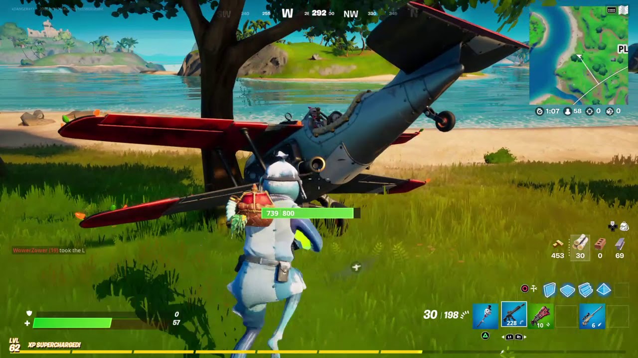 Fortnite snowman outpost - YouTube