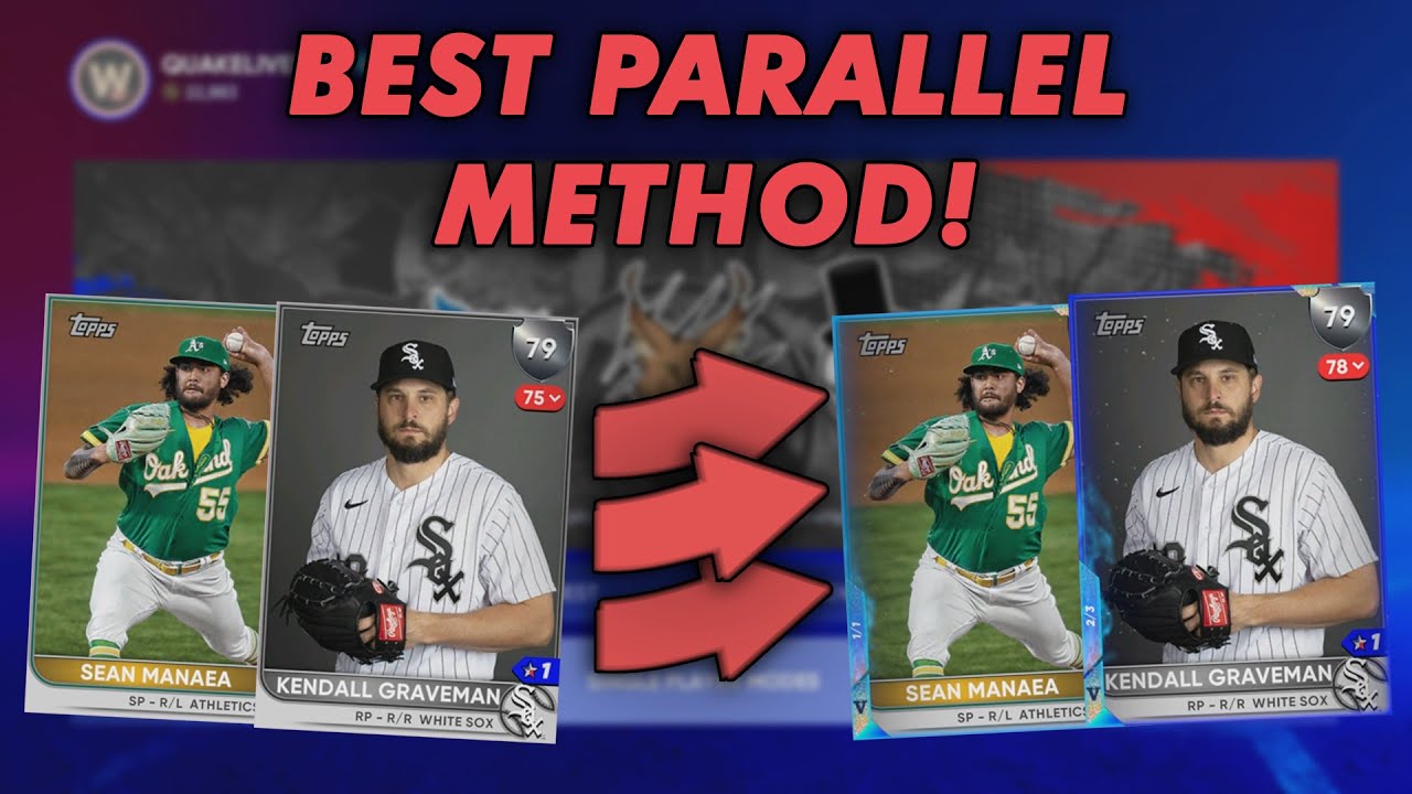 The Fastest way to Parallel Cards in MLB the Show 22! - YouTube