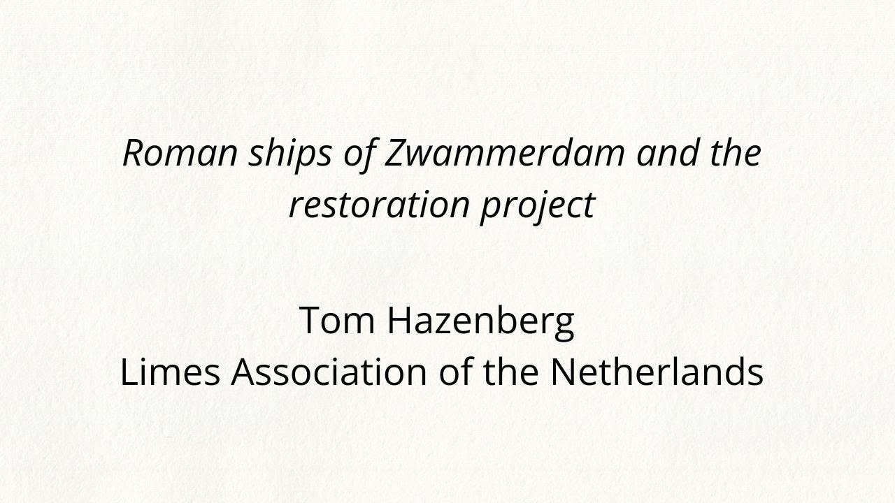 Roman ships of Zwammerdam and the restoration project - YouTube