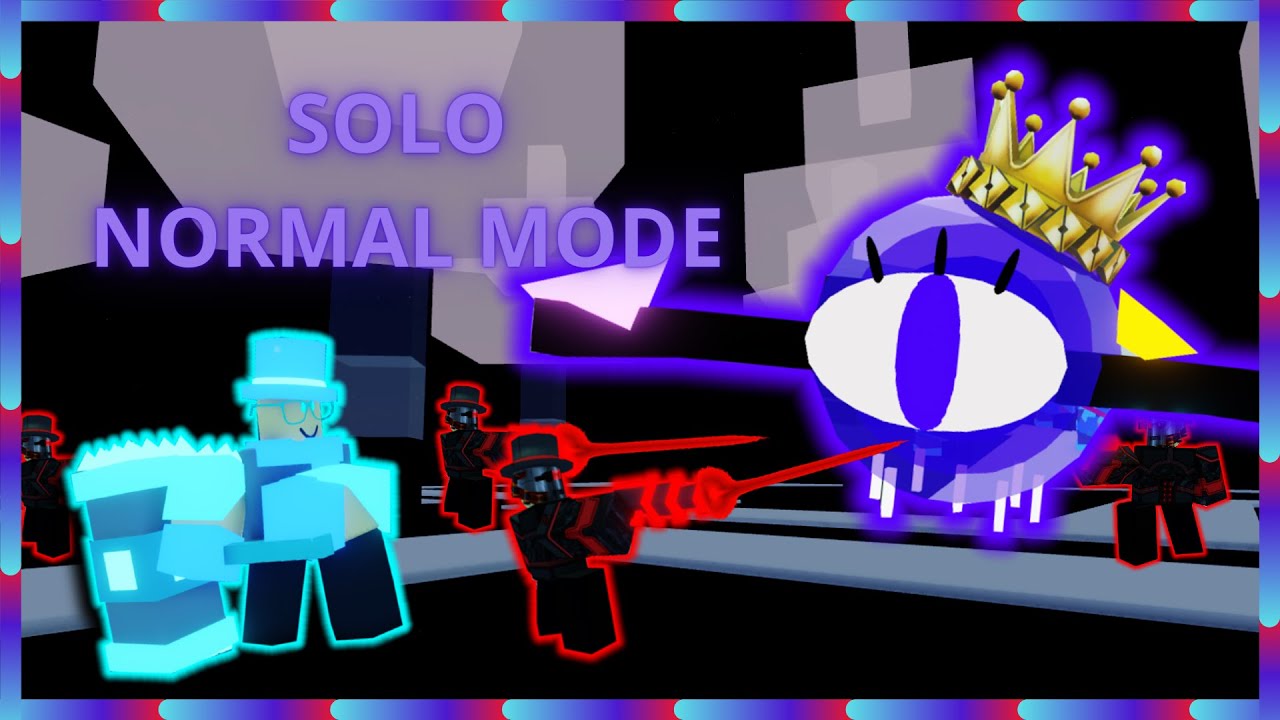 How To Solo Normal Mode In Roblox 📐Geometry Defense📐 Without Charms ...