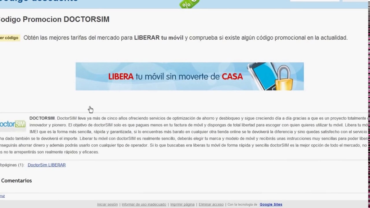 Codigo Promocion DoctorSim - YouTube