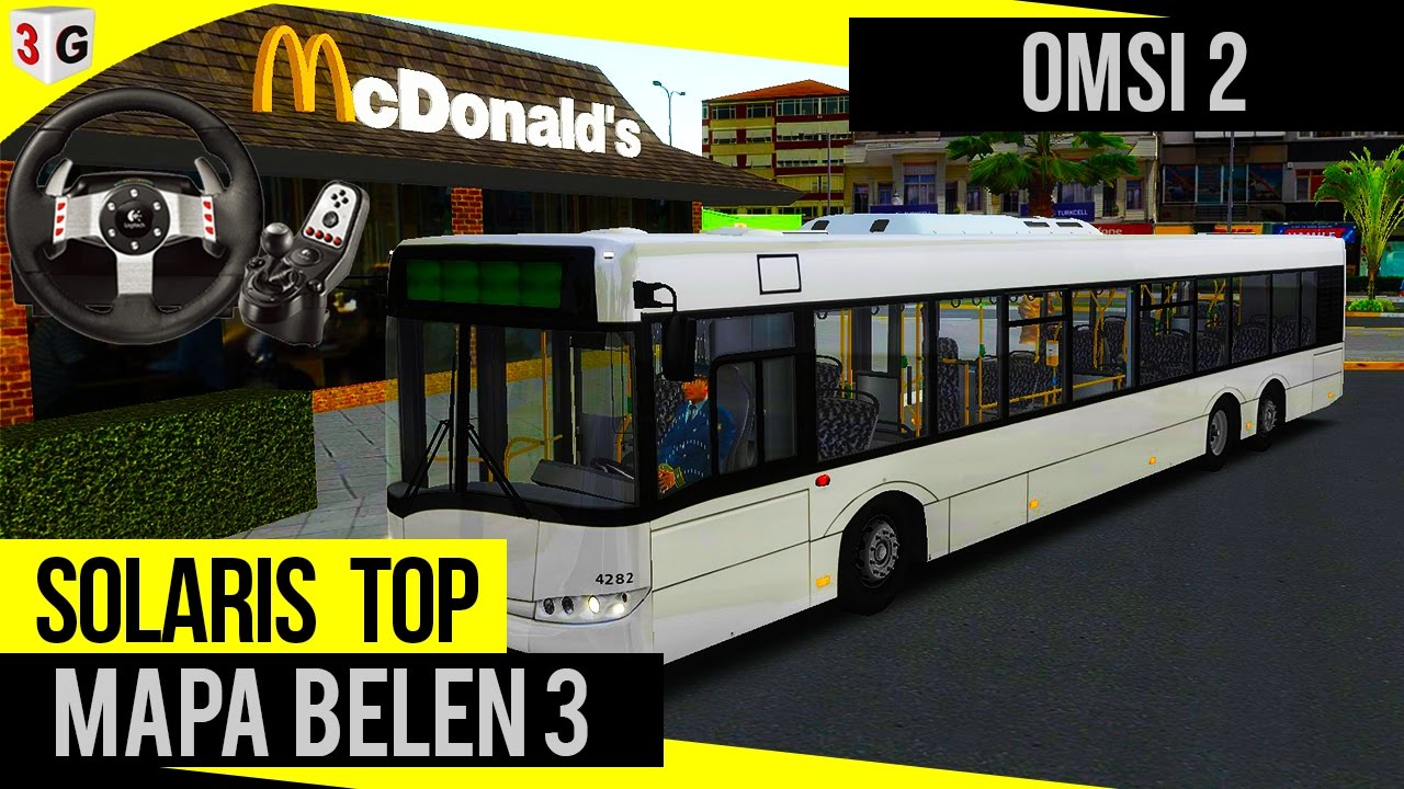 OMSI 2 - Mod Solaris Top Mapa Belen3 - YouTube