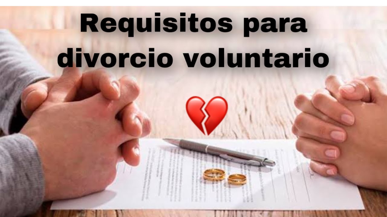 Ejemplos De Divorcio Voluntario - Image to u