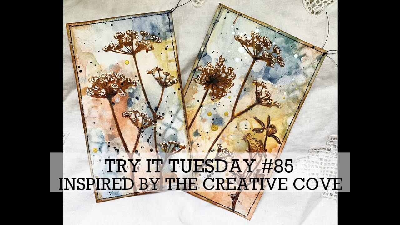 TRY IT TUESDAY #85 Inspired by The Creative Cove - YouTube