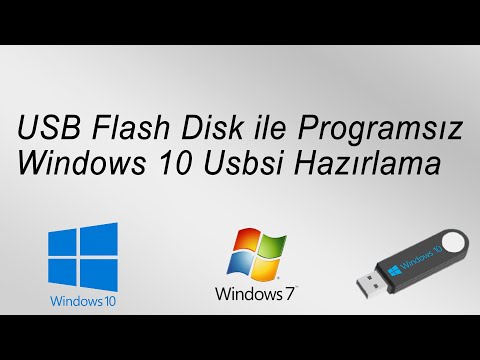 Programsız Format USB Hazırlama
