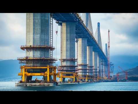 MEGA CONSTRUCTION PROJECTS. How Billion-dollar Sea-crossing Bridges Are Built. Machinery & Equipment