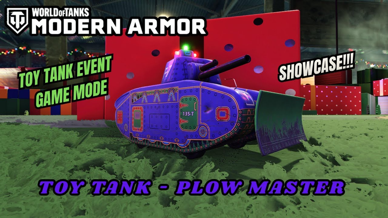 World of Tanks Modern Armor: Winterfest 2025 - Toy Tank: *New* Plow ...