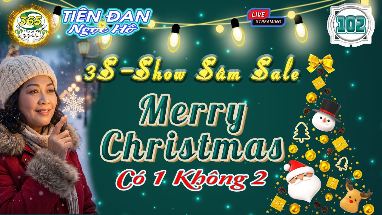 102: 3S-Show Sâm Sale Ngọc Hồ Tiên Đan S365 Nhân Sâm Hoang Dã - YouTube