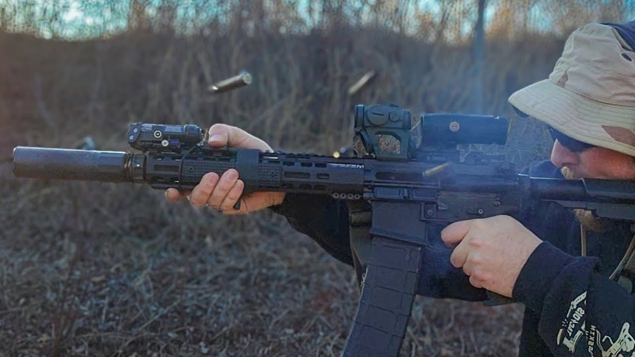 Delta Team Tactical FRT: Suppressed AR-15 Madness Unleashed! - YouTube