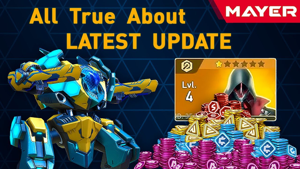 All True About Latest Update 😱 Mech Arena - YouTube