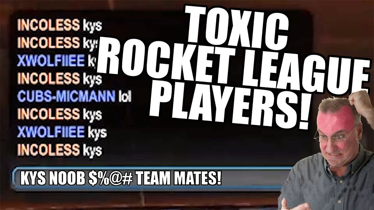 We Meet the Most Toxic Rocket League Player! - YouTube
