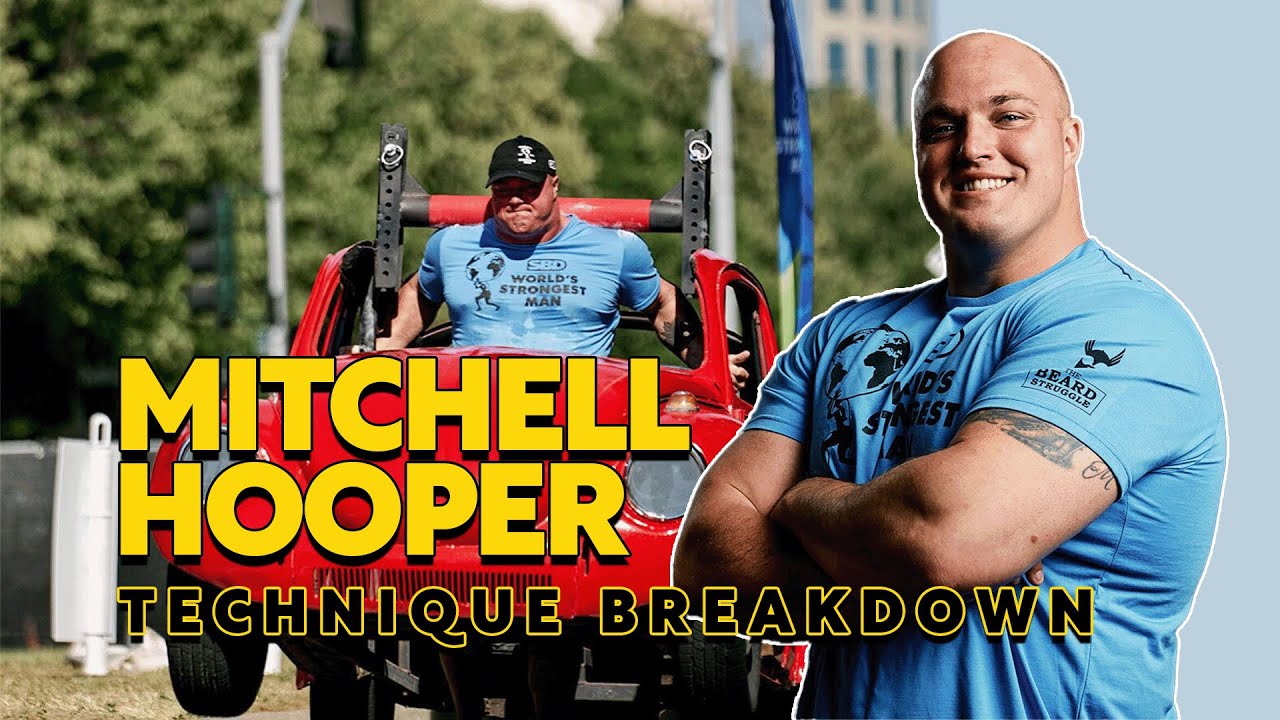 Strongman coach breaks down Mitch Hoopers yoke technique - YouTube