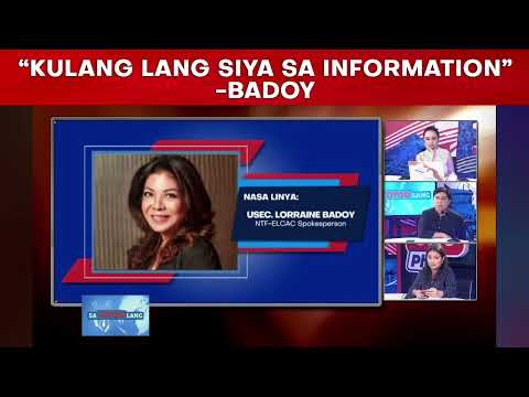 Usec. Badoy, may mensahe kay NSA Carlos