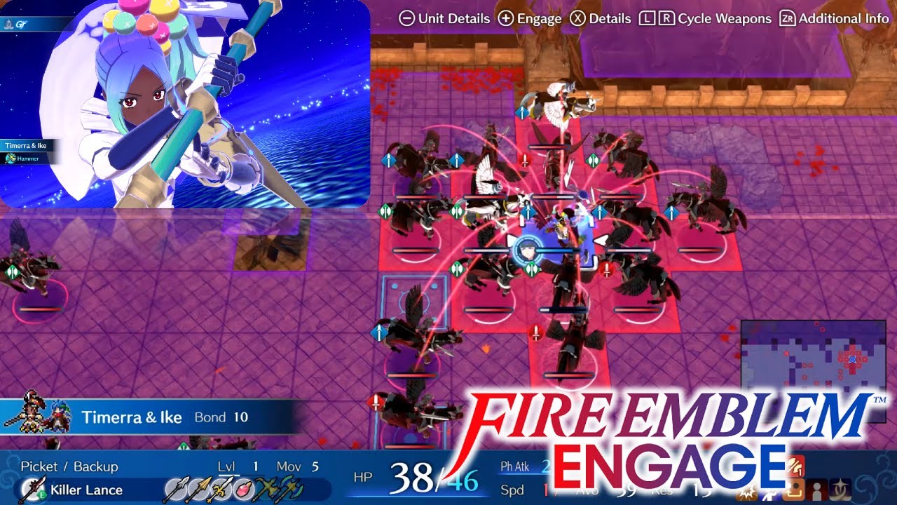 TIMERRA AND IKE ATTEMPT TO CLEAR A SKIRMISH MAP SOLO!!! | Fire Engage ...