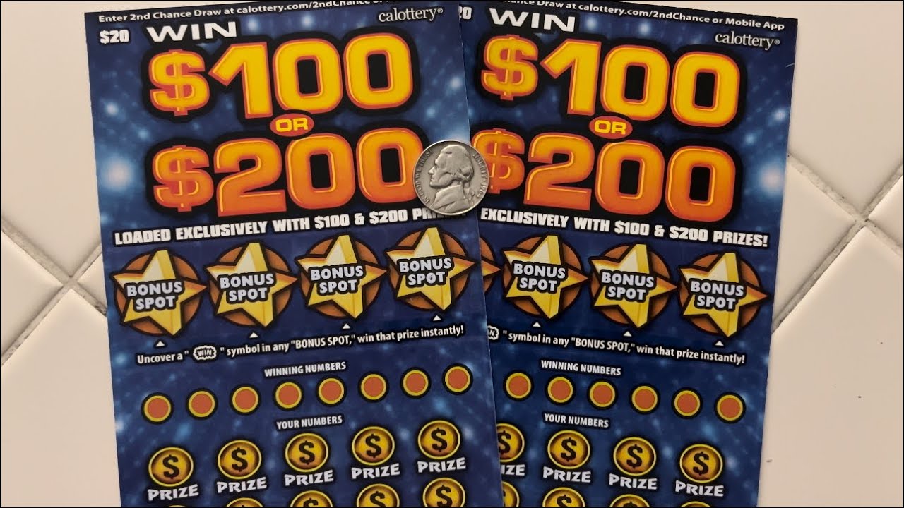 Win 100 or 200.. or nothing tickets - YouTube