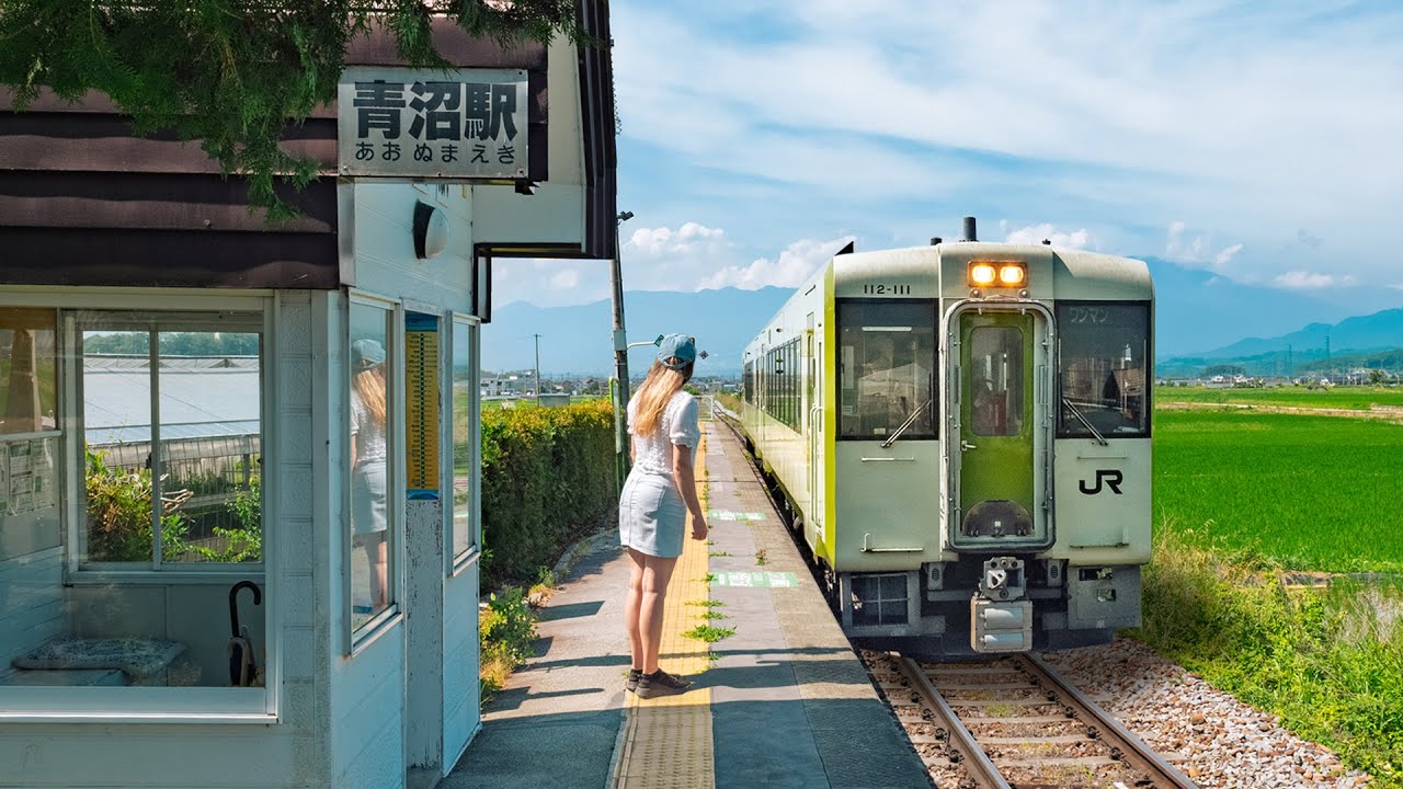 Countryside Japan by Local Train - An Unexpected Experience - YouTube