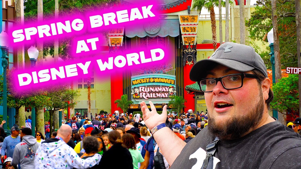 SPRING BREAK CROWDS AT DISNEY WORLD| HOLLYWOOD STUDIOS VLOG - YouTube