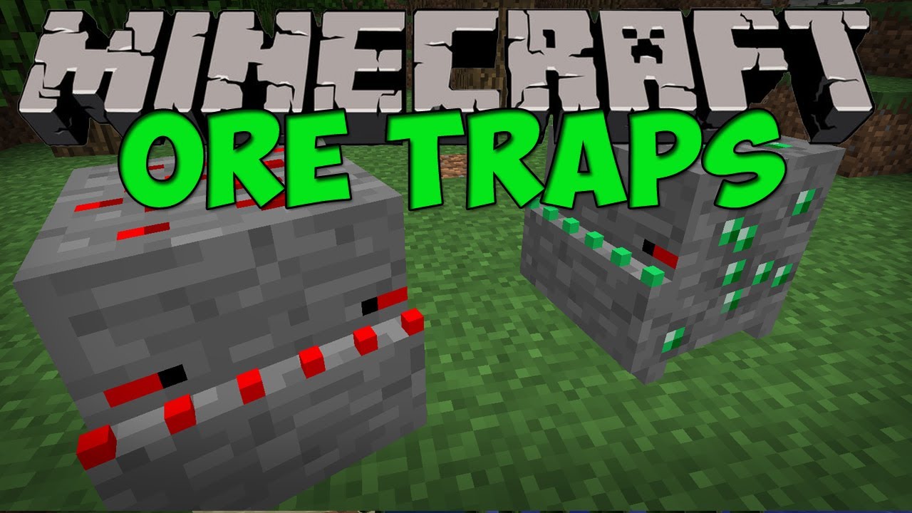Minecraft Mods - Ore Traps Mod (Minecraft 1.4.7) - YouTube