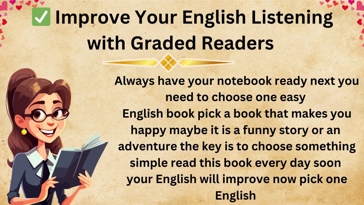 ️ Improve Your English Listening with Graded Readers | 🔥 Speak and ...