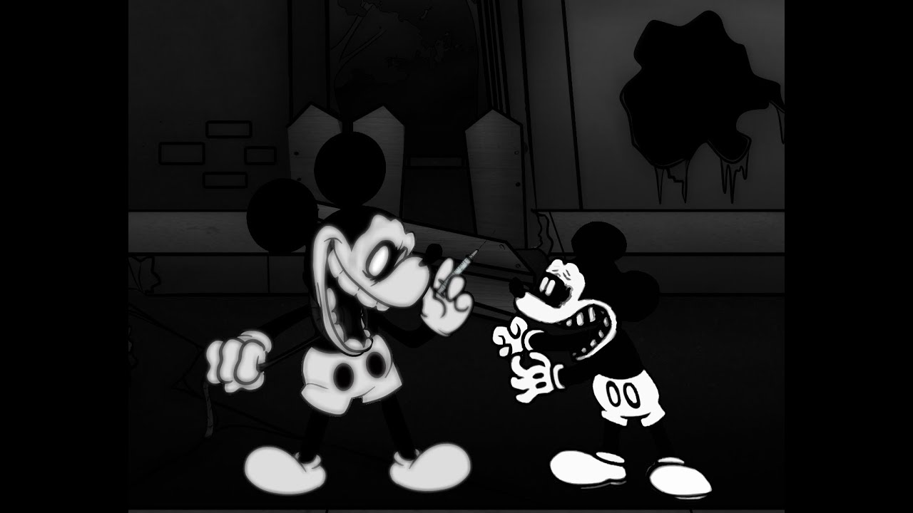 【FNF】Suffered Enough V2 but WI Mickey Mouse and SNS Mickey Mouse sings ...
