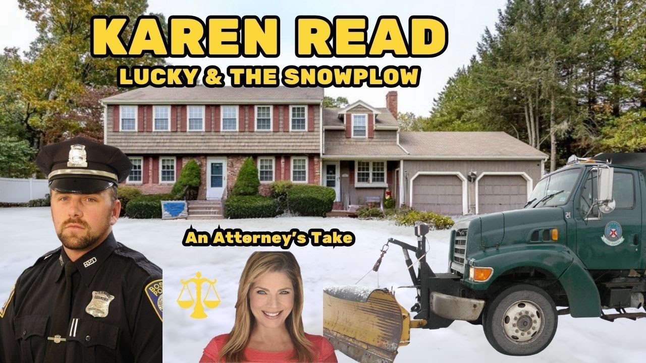 KAREN READ~ Attorney Review~ Lucky & the snowplow discussion... - YouTube