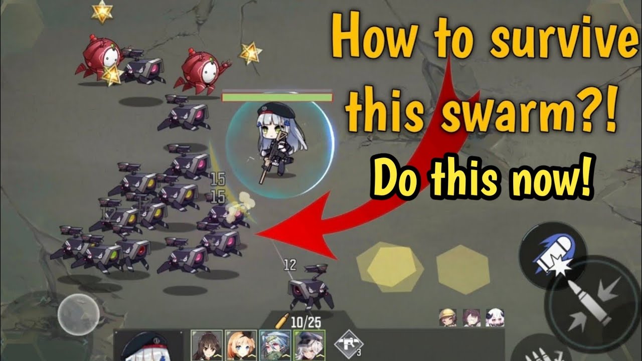 CODM X GIRLS FRONTLINE COLLAPSE MUTATION HOW TO SURVIVE THE ENEMY SWARM ...