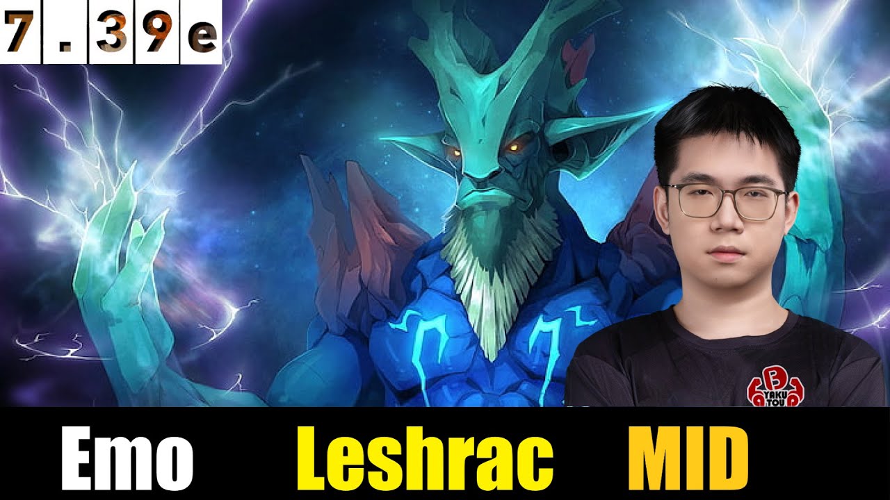🤯 Emo[Leshrac] MID 7.39D - DOTA 2 HIGHEST MMR MATCH#dota2 # ...