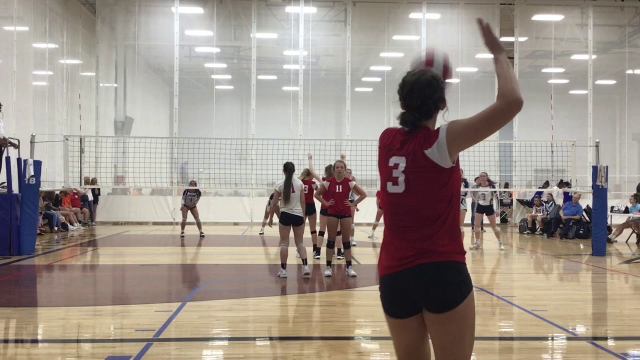 Alaina Johnson #3 OH Playing For Carolina Shockwave 17 Elite - YouTube