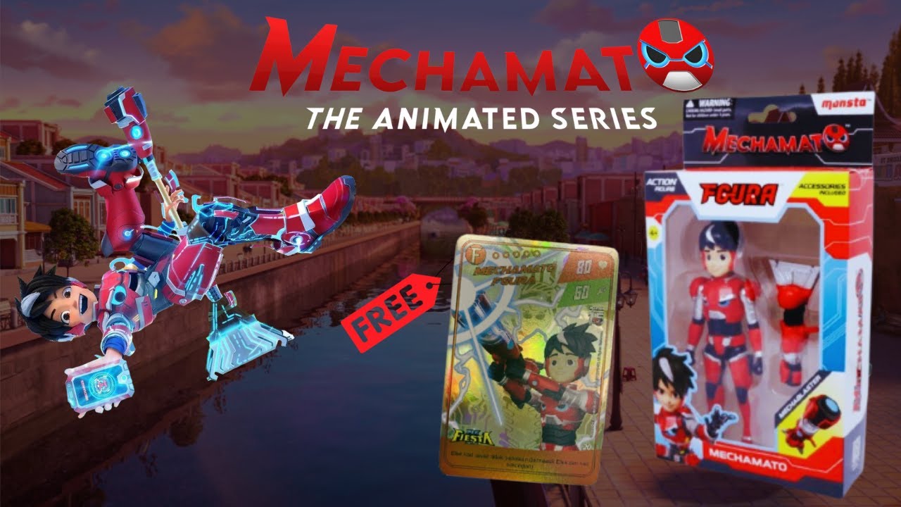 [UNBOXING] FGURA Mechamato: Transformasi Amato & MechaBot yang ...