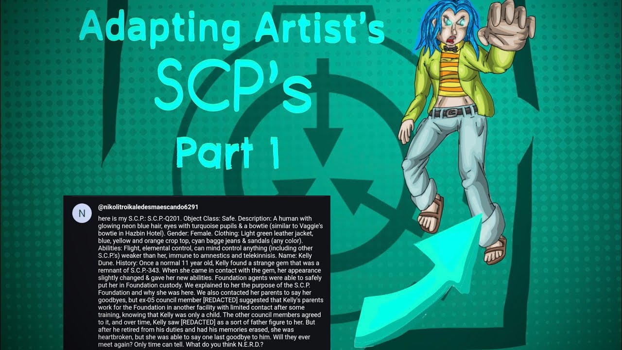 Adapting Artist’s SCP’s PART ONE (Lore and Speed-Draw) - YouTube