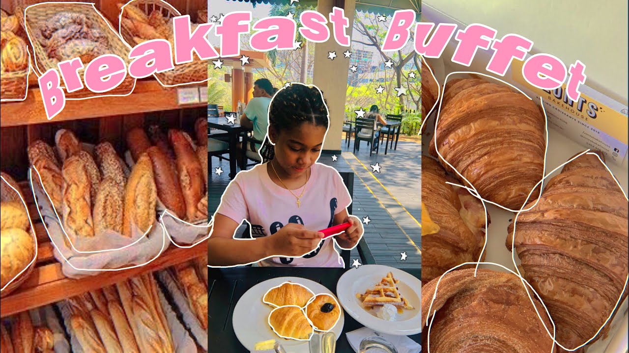 Breakfast buffet 🥐🧺🌾 ( Cafe 1st Story) - YouTube