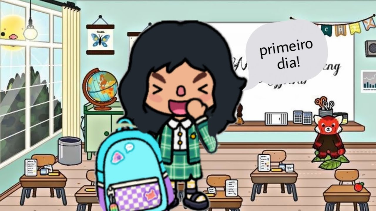 primeiro dia de aula da Maya /toca Bella!/ Toca Life World! - YouTube