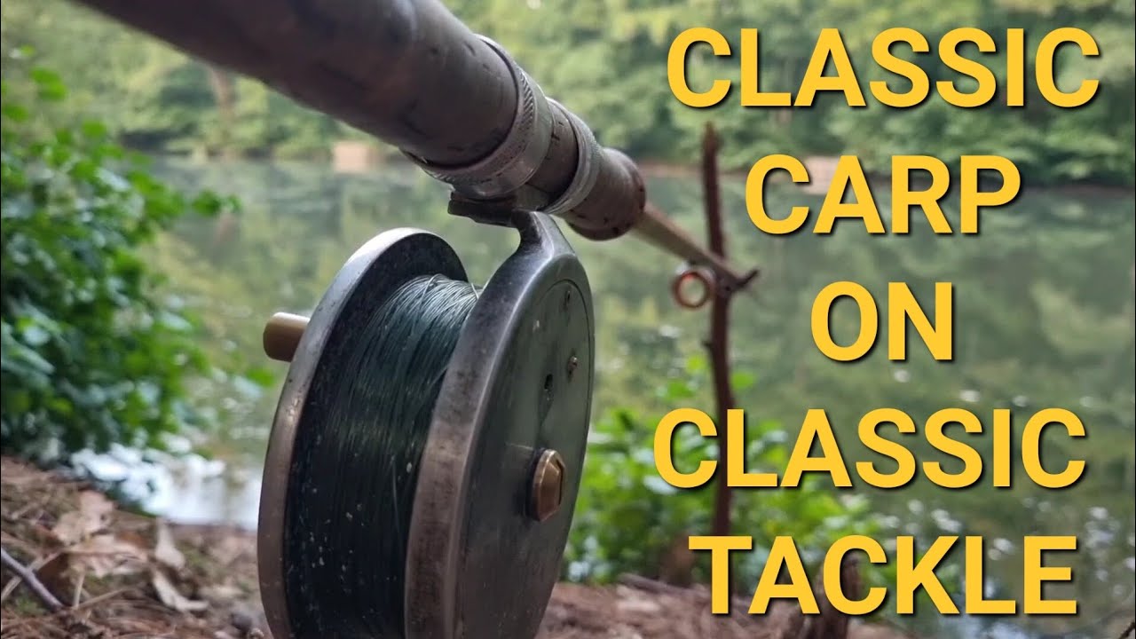 Carp Fishing With An Original Richard Walker MKIV Carp Rod -pt1 - YouTube