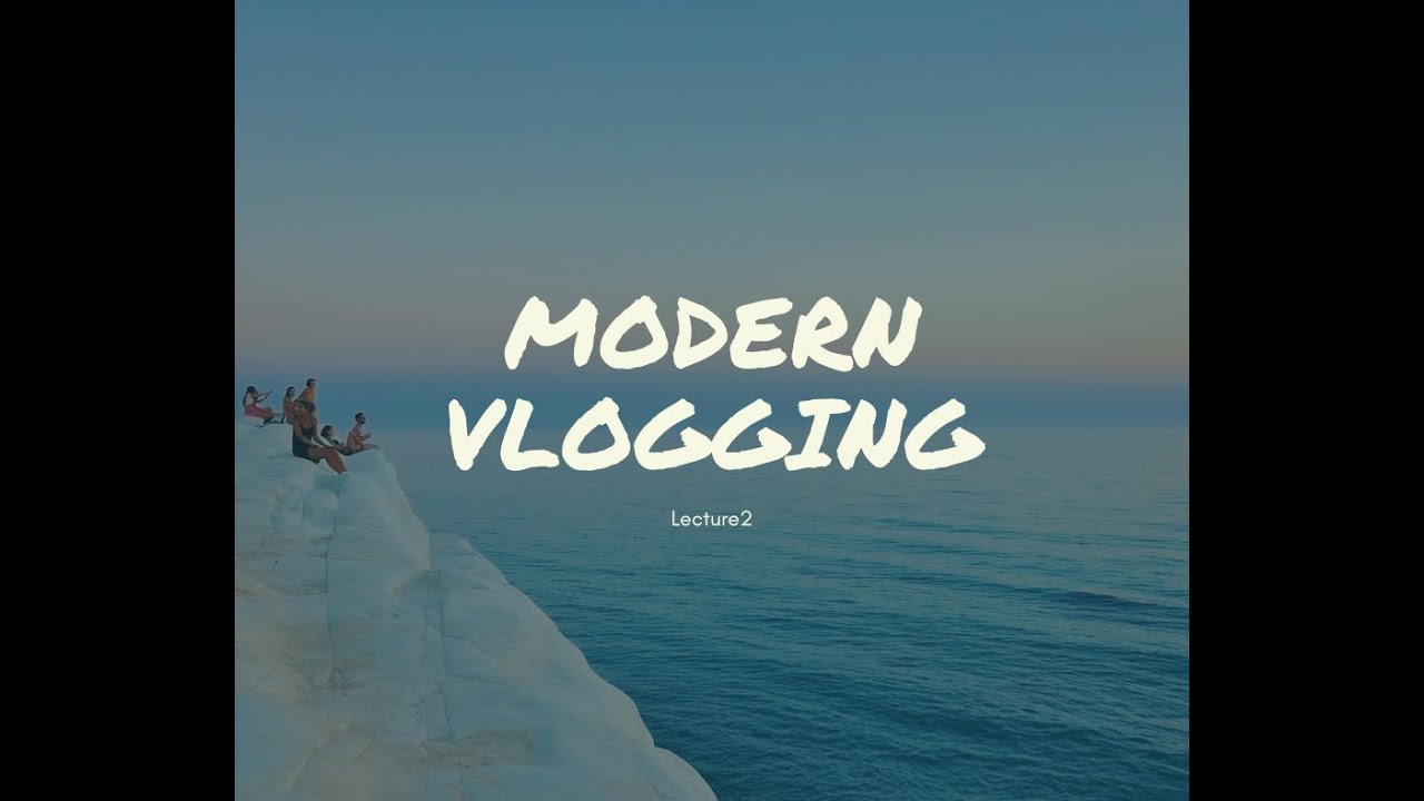 Best vlogging video course - YouTube