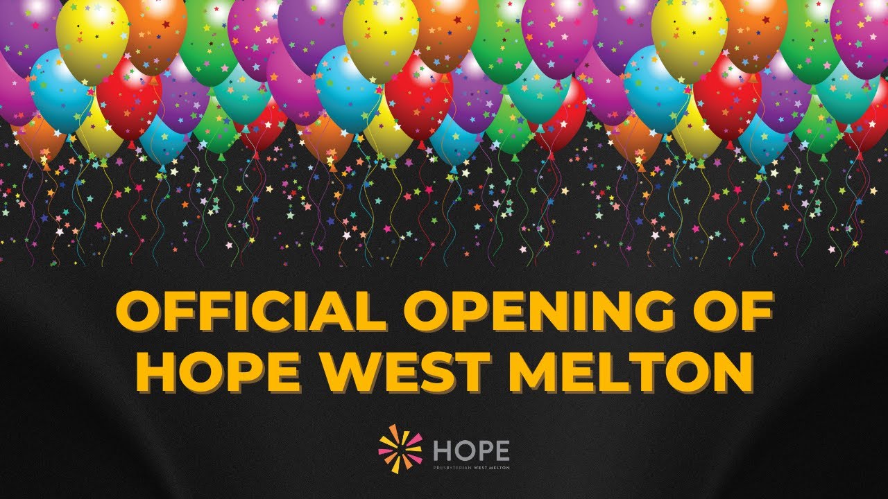 Highlights Reel - Official Opening of Hope West Melton - YouTube