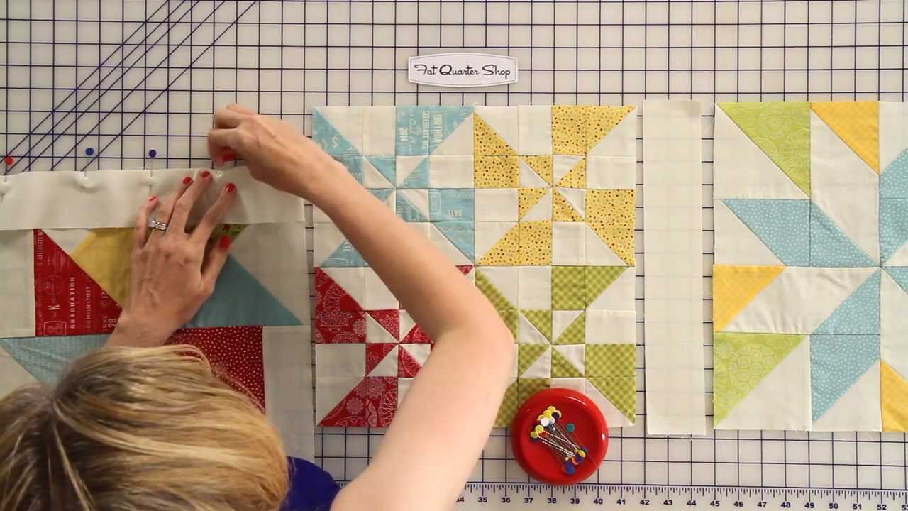 Wishes Quilt Along - Finishing the Quilt - Fat Quarter Shop - YouTube