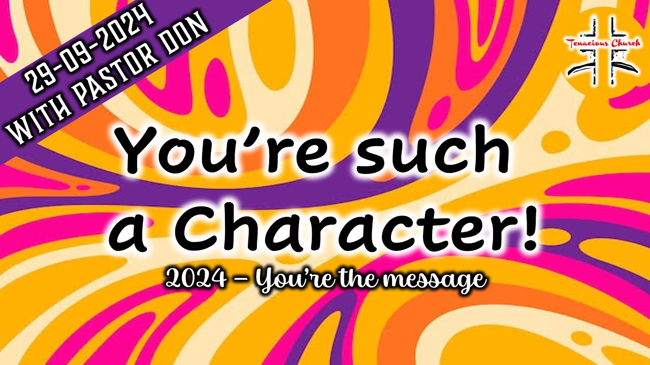 29-09-2024 Celebration - “You’re such a character” - YouTube